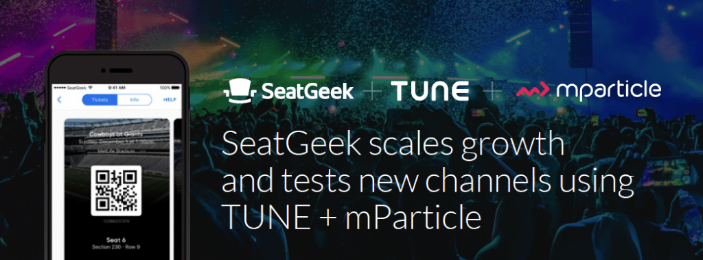 SeatGeek Achieves Mobile Success with TUNE + mParticle [Case Study]